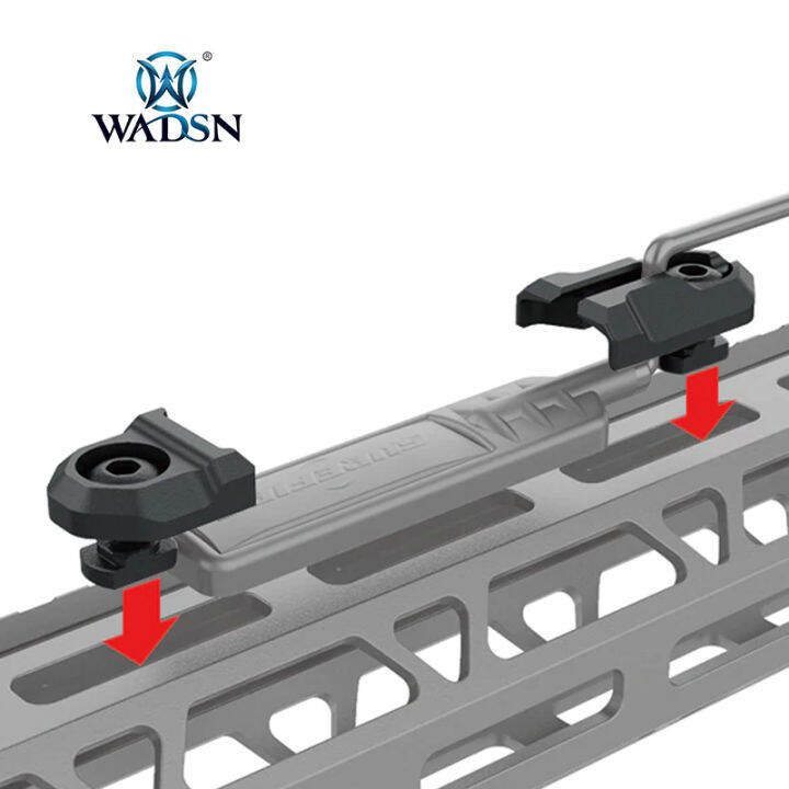 WADSN Surefire M600 M300 Scout Light ไฟฉาย ST07 Remote เทปความดัน Pad ...