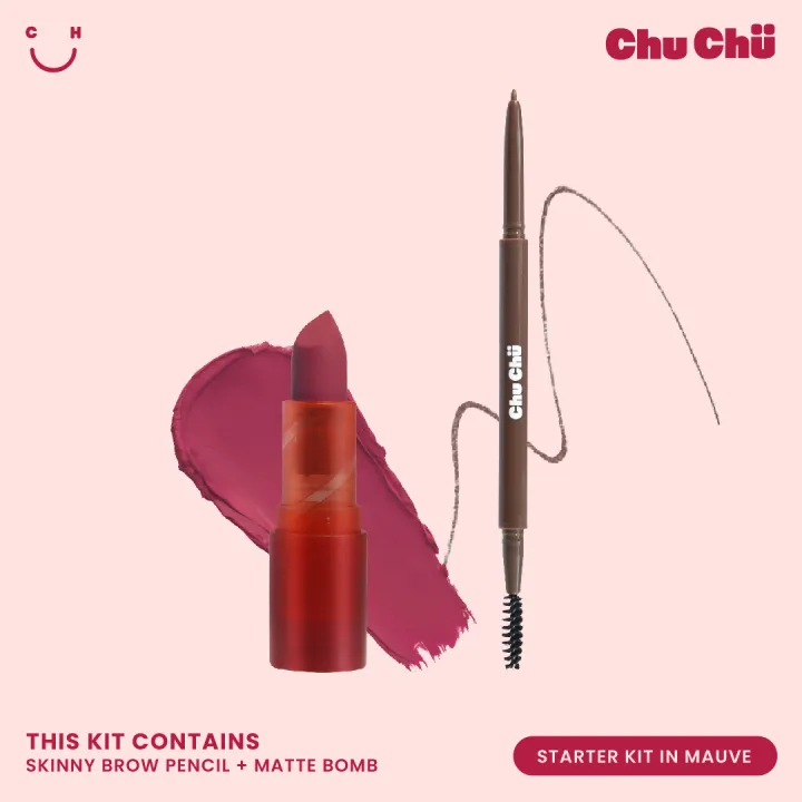 Chuchu Beauty Starter Kit in Mauve | Lazada PH