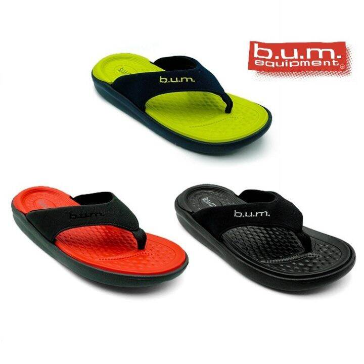 BUM Equipment Men's Rhea Toe Post Sandals - Blue/Grey/Black | Lazada