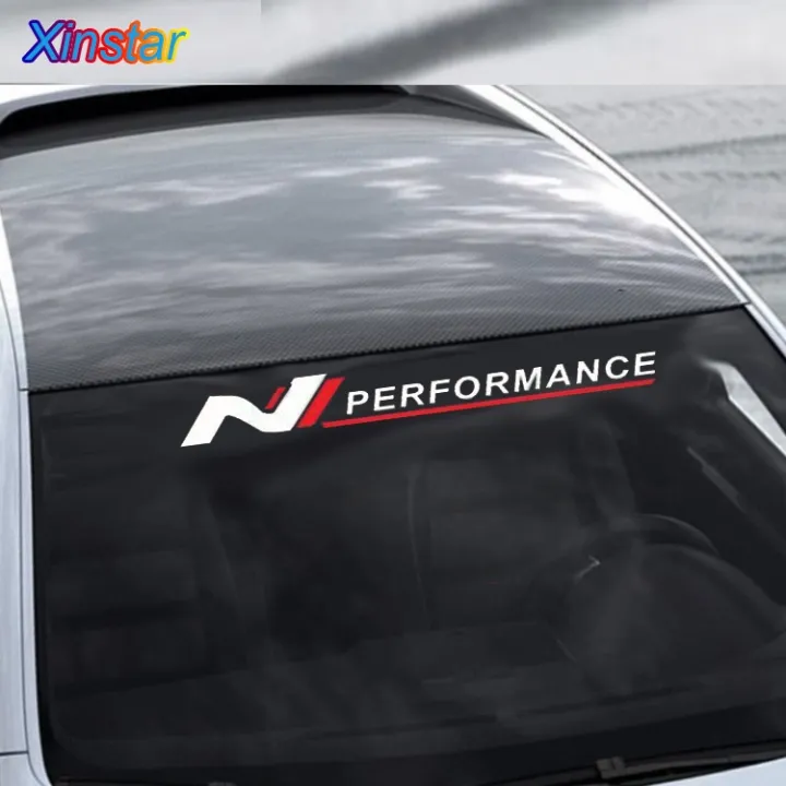 【CW】 N Performance Car Windscreen Windshield Sticker For Hyundai Creta ...
