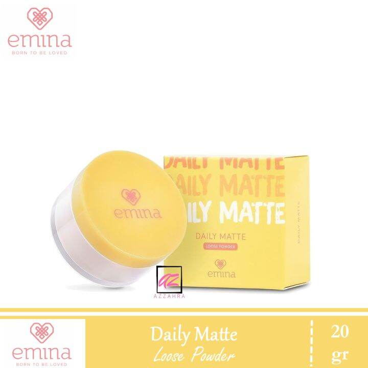 EMINA Daily Matte Loose Powder (Bedak Tabur Emina) - 20gr | Lazada ...