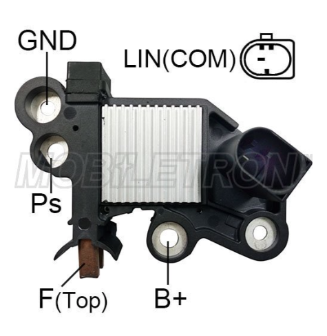 MOBILETRON REGULATOR FIT FOR MERCEDES BENZ ALTERNATOR / A0009060022 ...