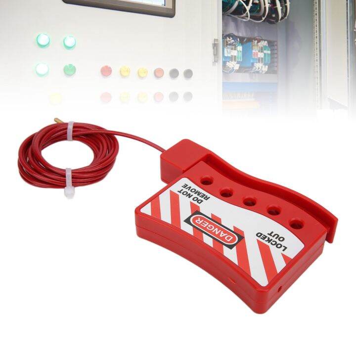 Adjustable Cable Lockout High Toughness Adjustable Safety Cable Lock ...