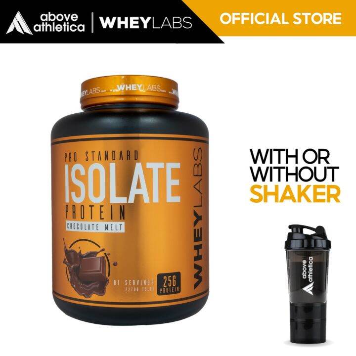 Wheylabs Pro Standard Whey Isolate Protein Powder 5Lbs - Post Workout ...