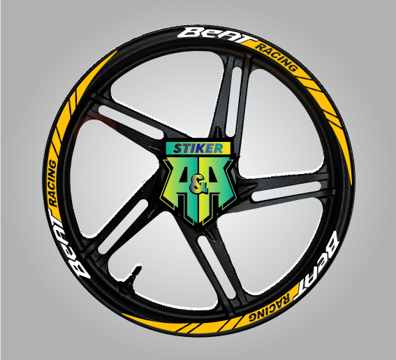 AA STIKER VELG HONDA BEAT RACING | LIST VELG BEAT STICKER HONDA BEAT ...