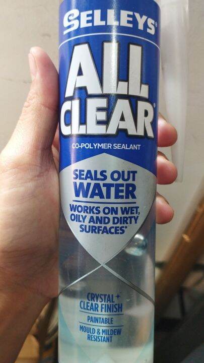 Selleys 250 Grams All Clear Co Polymer Sealant | Lazada PH