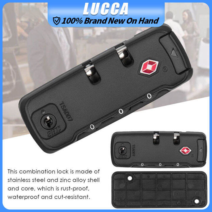 TSA Customs Password Suitcase Lock Travel Luggage 3-digit Combination ...