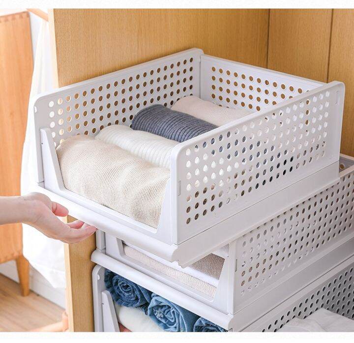 Foldable Detachable Clothes Wardrobe Rack 2.0 Organizer Storage Rack ...