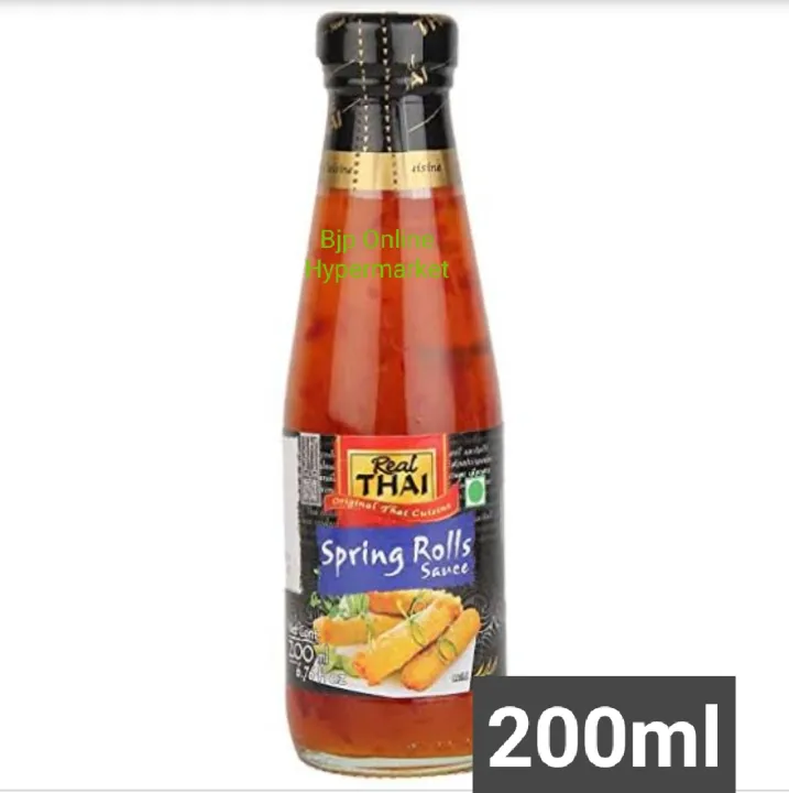 REAL THAI ORIGINAL THAI CUISINE SPRING ROLLS SAUCE 200ML | Lazada PH