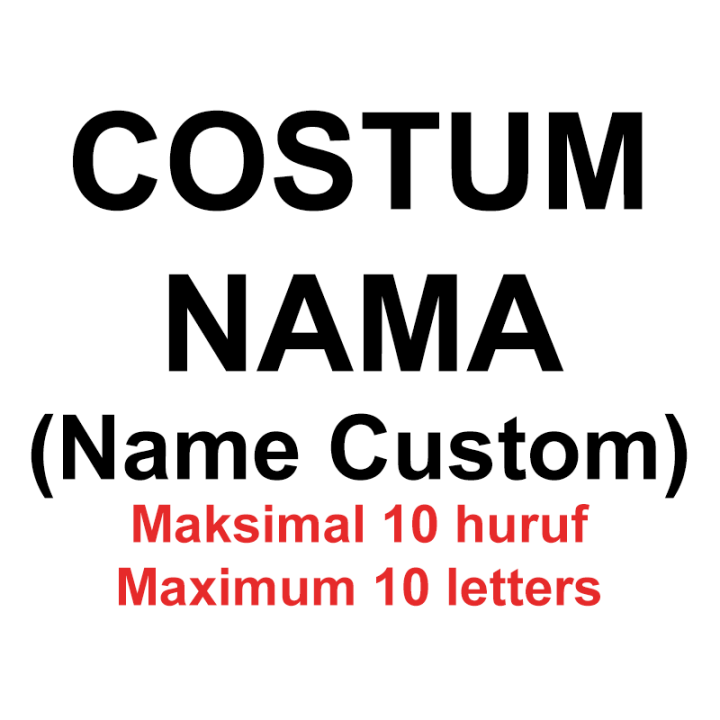 NAMA ( CUSTOM ) | Lazada Indonesia