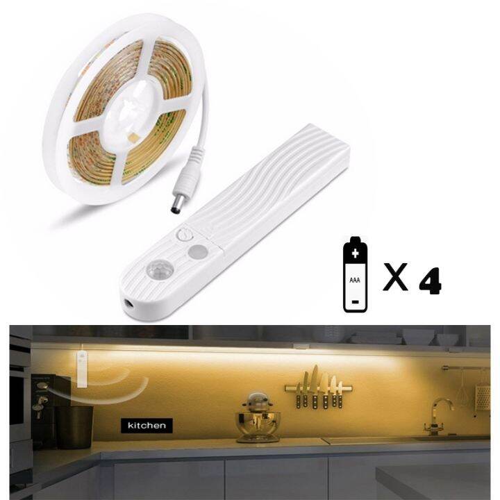 LED Strip Lights with Motion Sensor, LED Closet Light Motion Activated ...