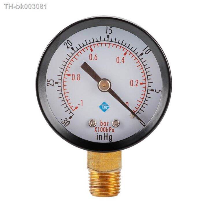 ♂ ♘ 1/4 quot; NPT -30HG/0PS Vacuum Manometer Mini Dial Portable Dual ...