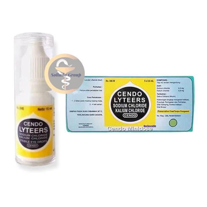 CENDO LYTEERS Eye Drop Minidose | Obat Tetes Pelembab Mata Kering ...