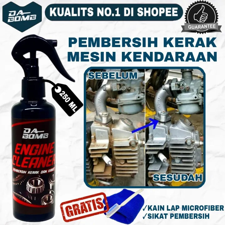 PENGHILANG KERAK KARAT MESIN MOTOR / MOBIL / PEMBERSIH KERAK KARAT MESIN KENDARAAN / PEMBERSIH ...