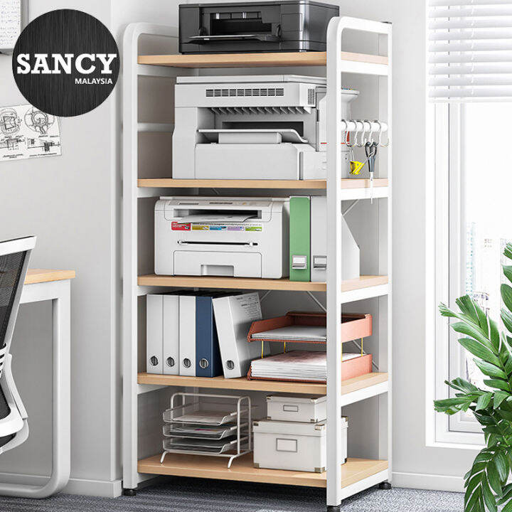 SANCY 5 Layers Printer Storage Rack Wrought Iron Living Room Multi ...