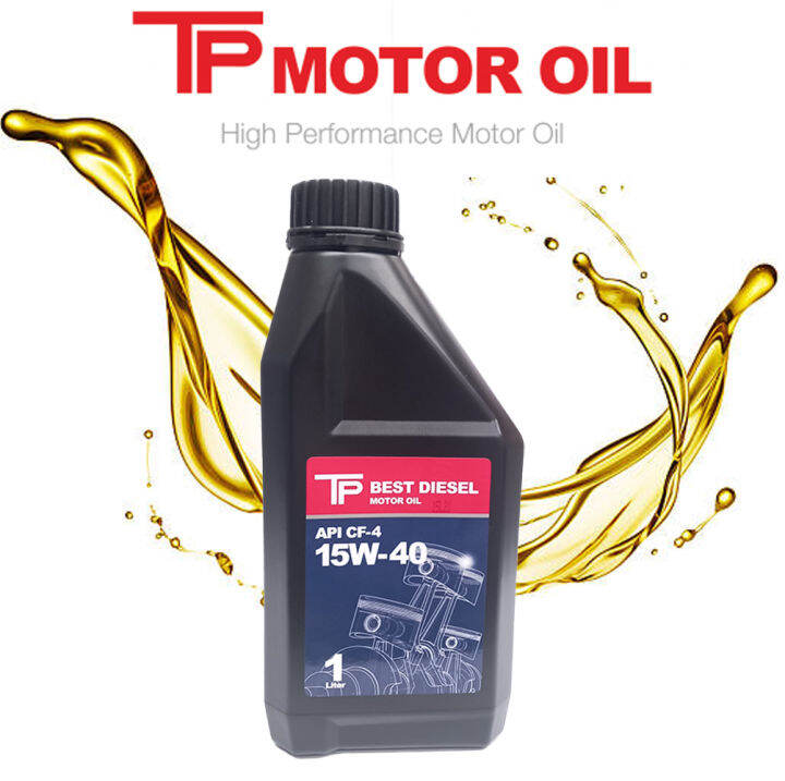 TP Diesel Engine Oil || 15W-40 CF4 Multigrade Diesel 1 Liter - MO-TP ...