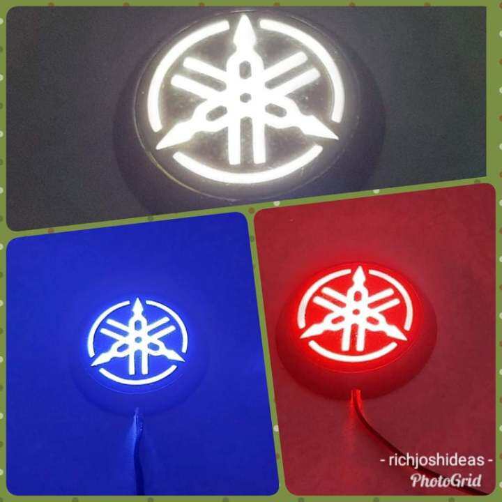 YAMAHA LED LOGO EMBLEM | Lazada PH