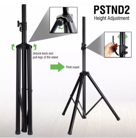 Professional Tripod Base Speaker Stand SPS-502 | Lazada PH