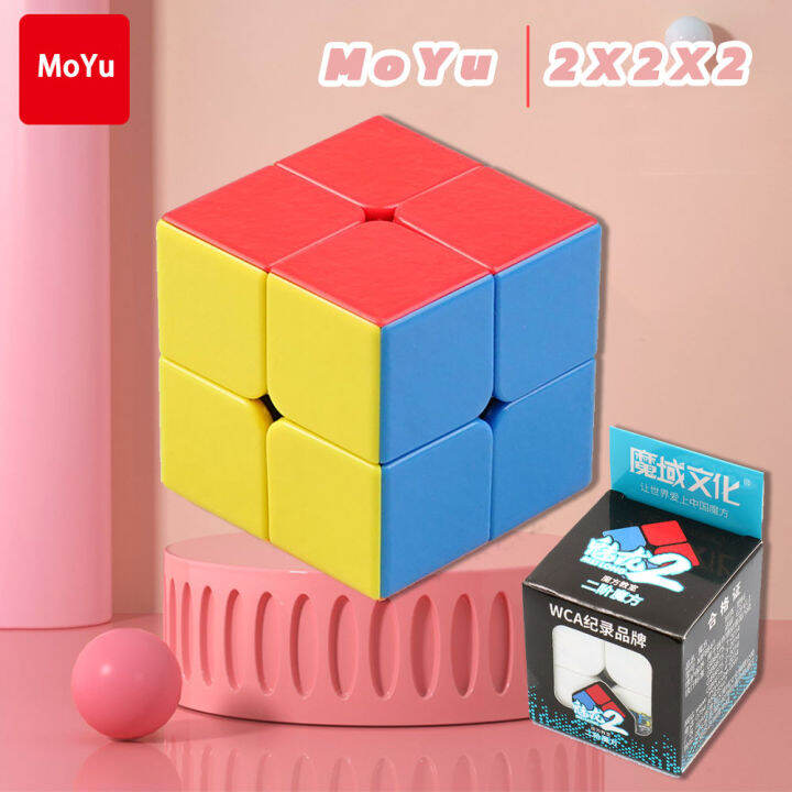 รูบิค 2x2 ลื่นๆ Rubic cube 2x2x2 เล่นง่าย ดีไซน์สวย ความเร็วระดับมืออาชีพ รูบิค ลูกบาศก์ ของเล่น ...