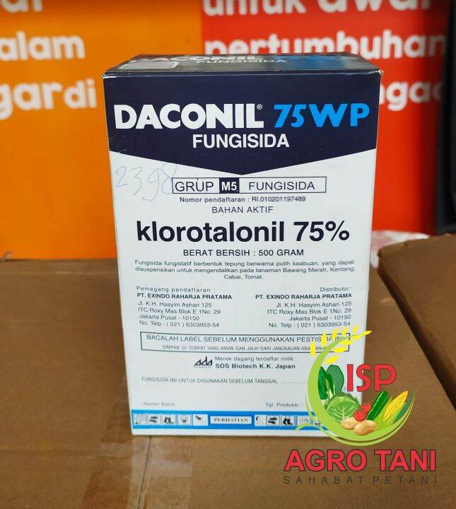 Fungisida daconil 75 WP 500 gr klorotalonil | Lazada Indonesia