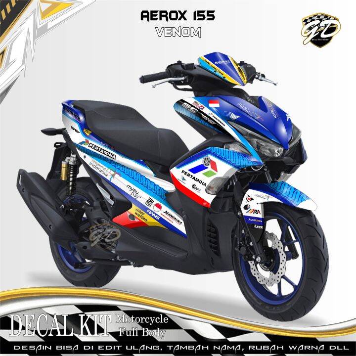 Decal Aerox 155 Old Full body Sticker Aerox 155 Old Full body Decal ...