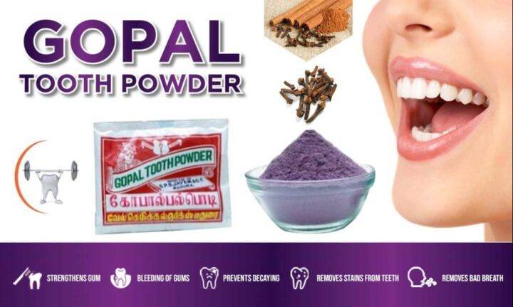 Gopal Tooth Powder | Lazada