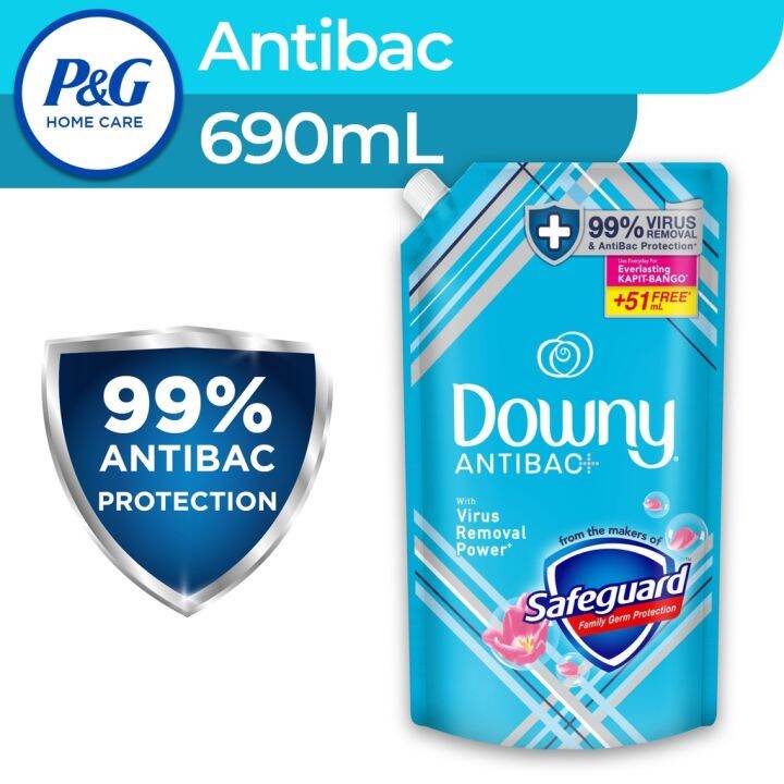 Downy Fabric Conditioner Antibac 690mL Refill (Fabcon,Fabric Softener ...
