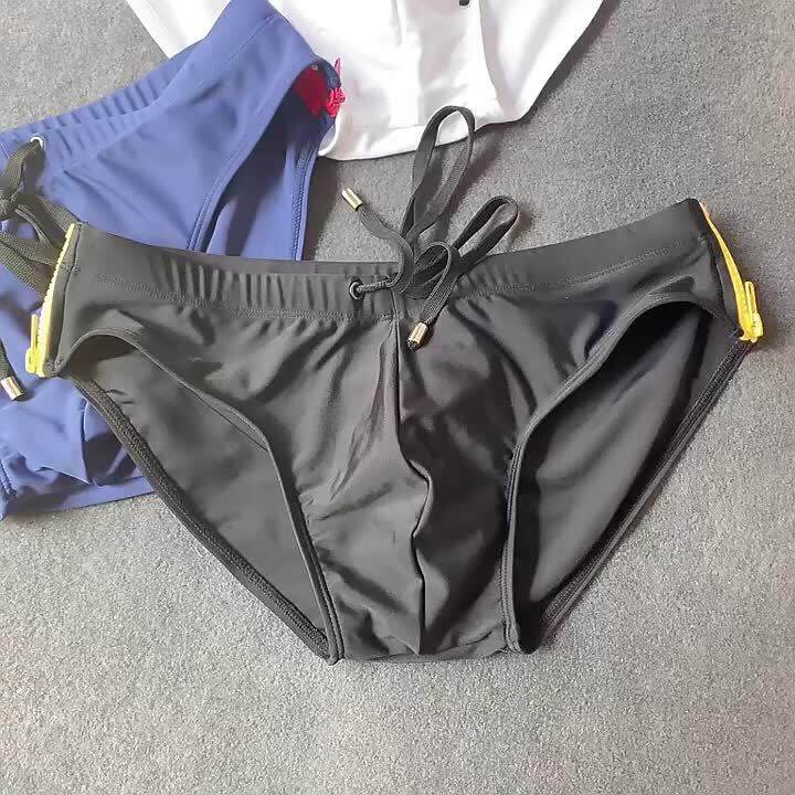 hushdgUXH European and American New Style Side Double Zipper Sexy Swim ...