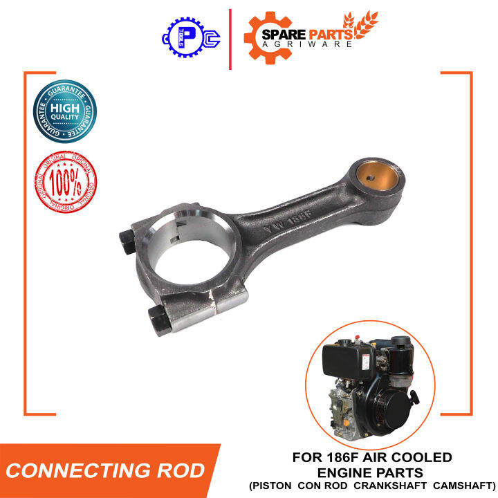 Connecting Rod 186F (10hp), 186FA (12hp) Aircooled Diesel Engine ...