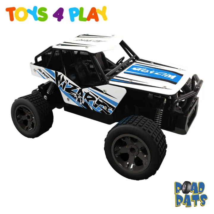 Road Rats R/C 1:18 2.4G Desert Racer II - White (4.8v Rechargeable ...