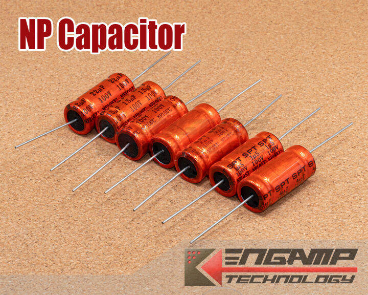 (มีตัวเลือก) [F-CAP] NP CAPACITOR ยี่ห้อ SPT ขนาด 12x16mm | Lazada.co.th