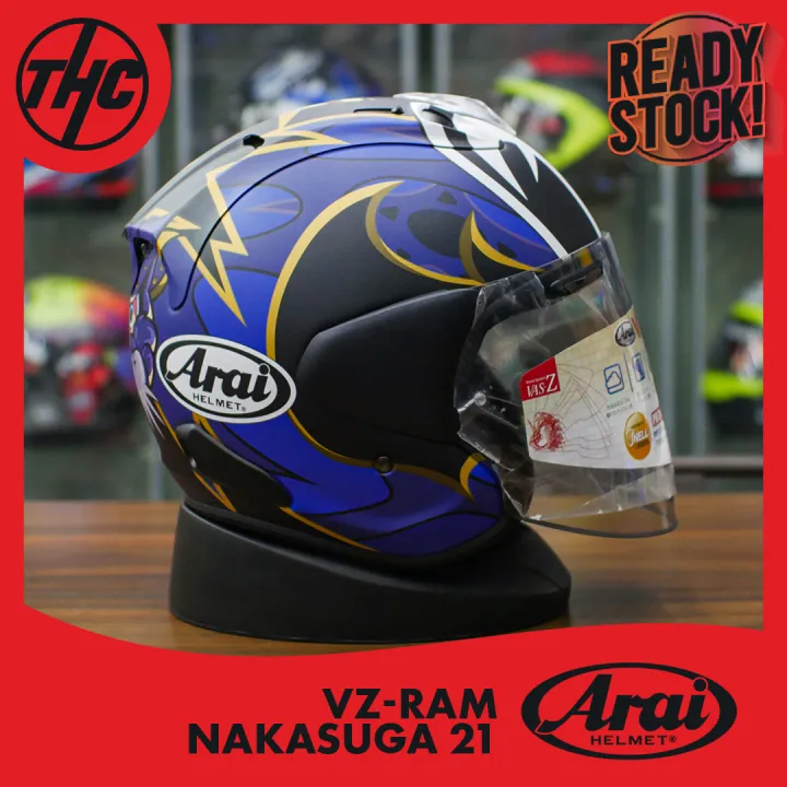 Helm Arai Baru VZ RAM Nakasuga21 / Arai HELMET New VZ-RAM Nakasuga 21 | Lazada Indonesia