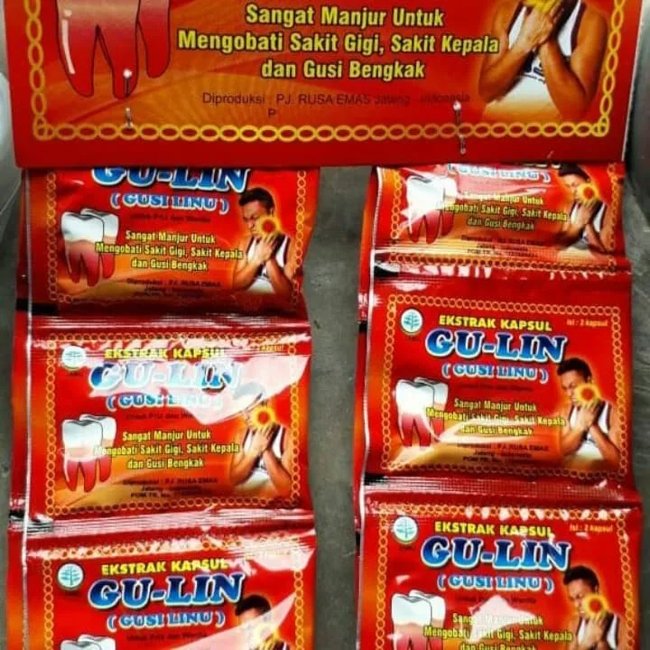 GU LIN Kapsul-gusi-Linu | Lazada Indonesia