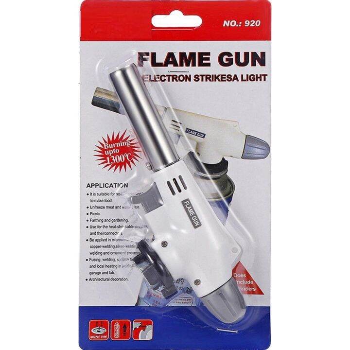 Gas Torch Auto Ignition Butane Blow Torch for Outdoor Camping Tool ...