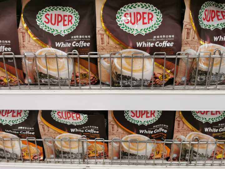 Super 3 In 1 Charcoal Roasted White Coffee 35g x 15 Sachets SUPER ...