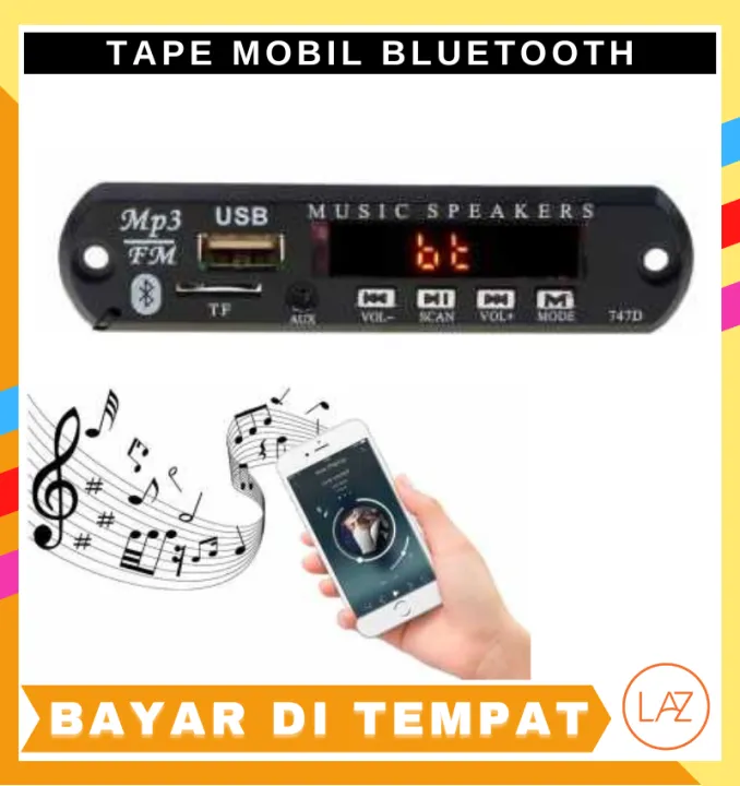 COD - BERGARANSI [TAPE AUDIO MOBIL KEBIDU MP3 PLAYER BLUETOOTH WIRELESS ...