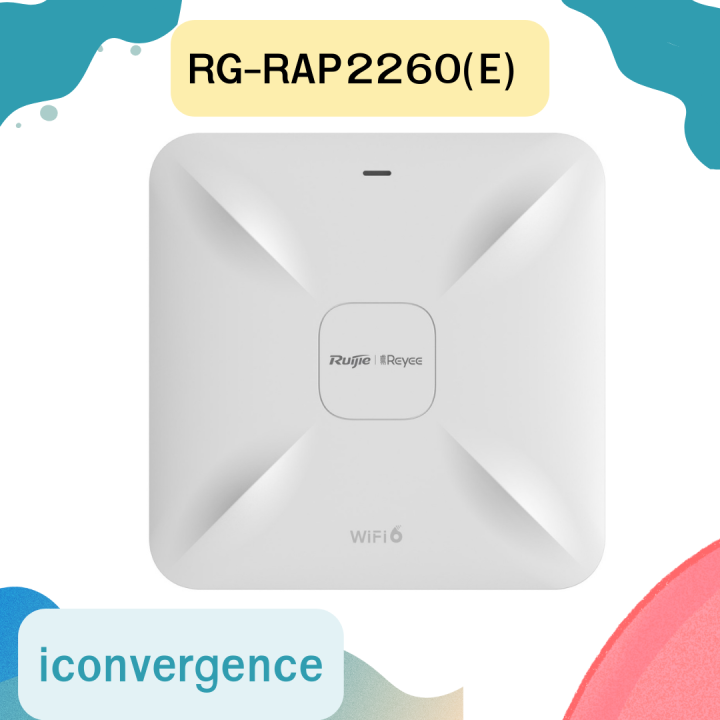 RG-RAP2260(E) Reyee Wi-Fi 6 3202Mbps Multi-G Ceiling Access Point ...