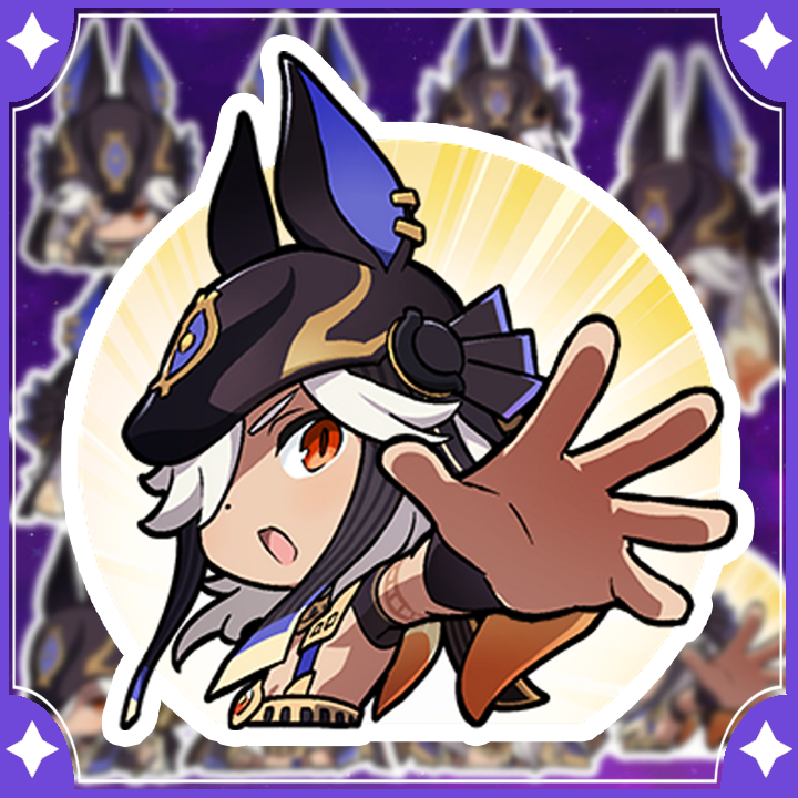 [Genshin Impact] Sticker Cyno - Hình dán chibi cyno ( set 11 hình ...