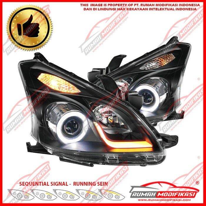 HEADLAMP - TOYOTA AVANZA 2012-2015 - LIGHT BAR - SEQUENTIAL - LED ...