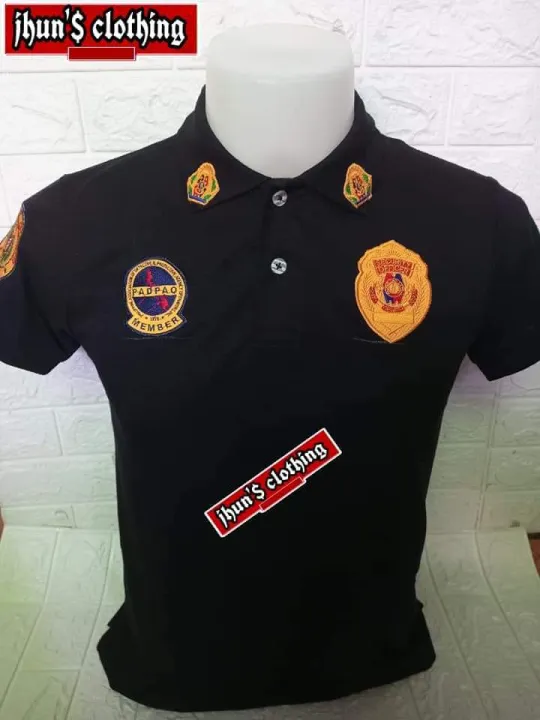 Security Officer Polo Shirt Complete Embroidery Patch | Lazada PH
