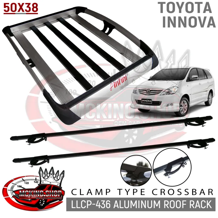 Toyota Innova 2005-2015 INFINI LLCP-436 Aluminum Roof Rack 50x38 ...