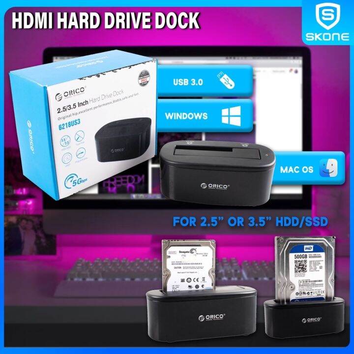 ORICO Docking Station HDD Dock Dual Bay USB 3.0 Hard Disk Drive ...
