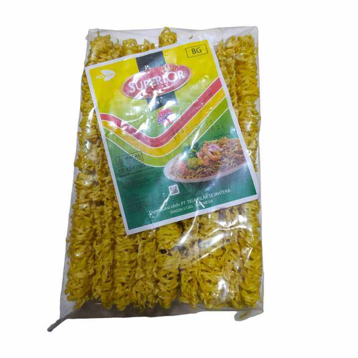 MIE TELOR MIE KERITING MIE SUPERIOR Mie spider ISI 9 pcs | Lazada Indonesia