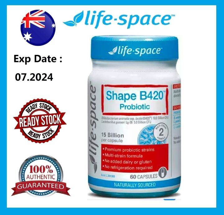 Life Space Shape B420 Probiotic 60 capsules | Lazada