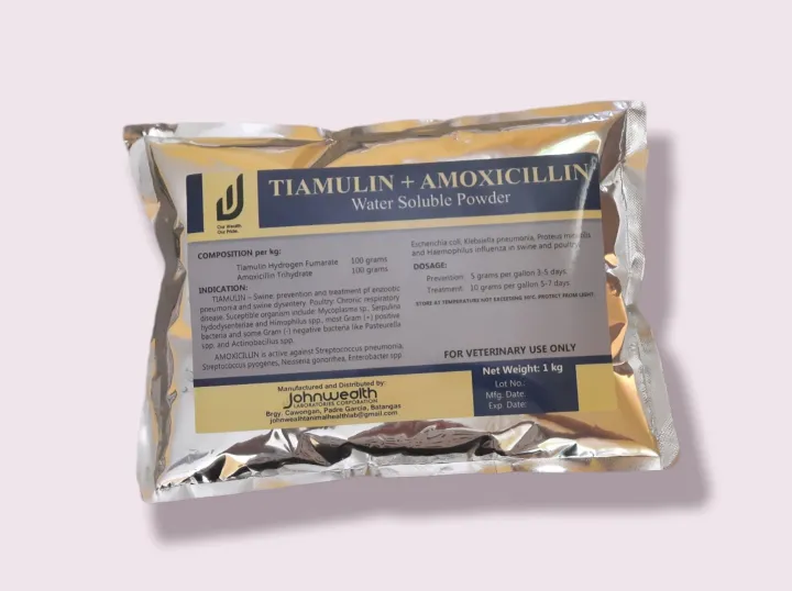 TIAMULIN + AMOX 1kg Foil Pack | Water Soluble Powder | Lazada PH