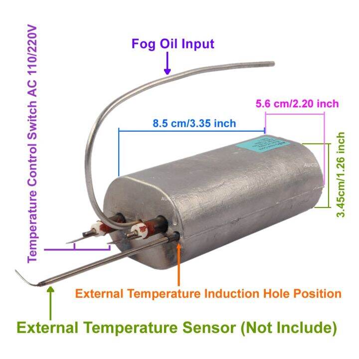 40DCB 900W Heating Element Rod Core Pipe Part Home Stage Disinfection ...