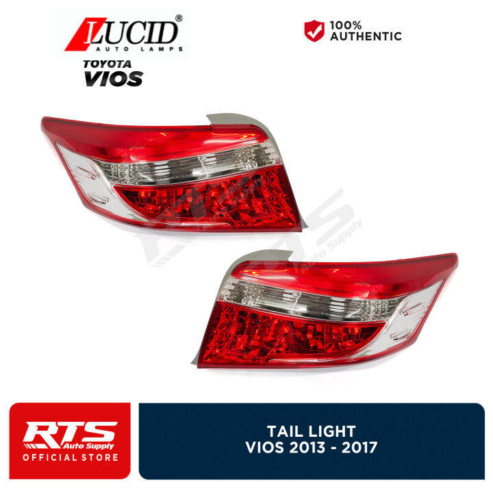Lucid Tail Light / Brake Light Toyota Vios 2013 - 2018 Superman Gen3 TL ...