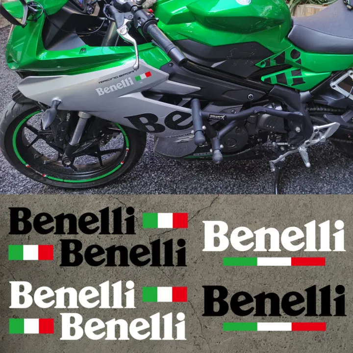 Benelli Motorcycle Side Strip Bike Helmet Sticker Car Styling Vinyl ...