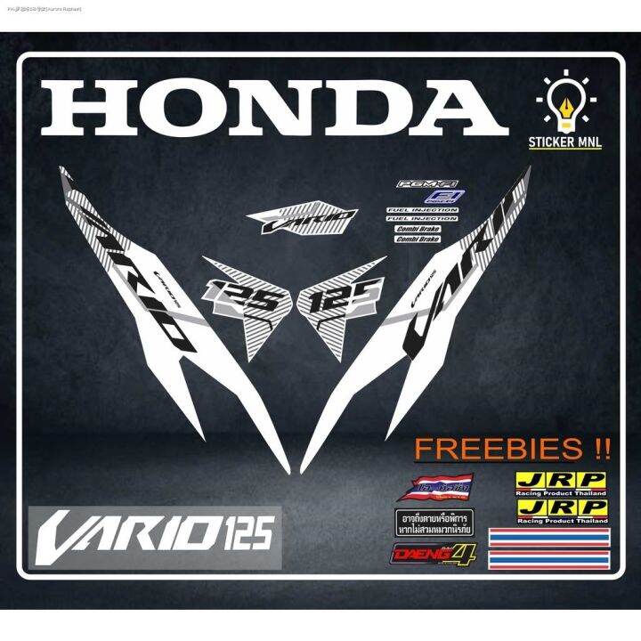 HONDA 125 VARIO DECALS V2 ஐ | Lazada PH