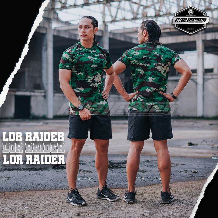 Kaos Dryfit TNI Loreng Raider | Lazada Indonesia